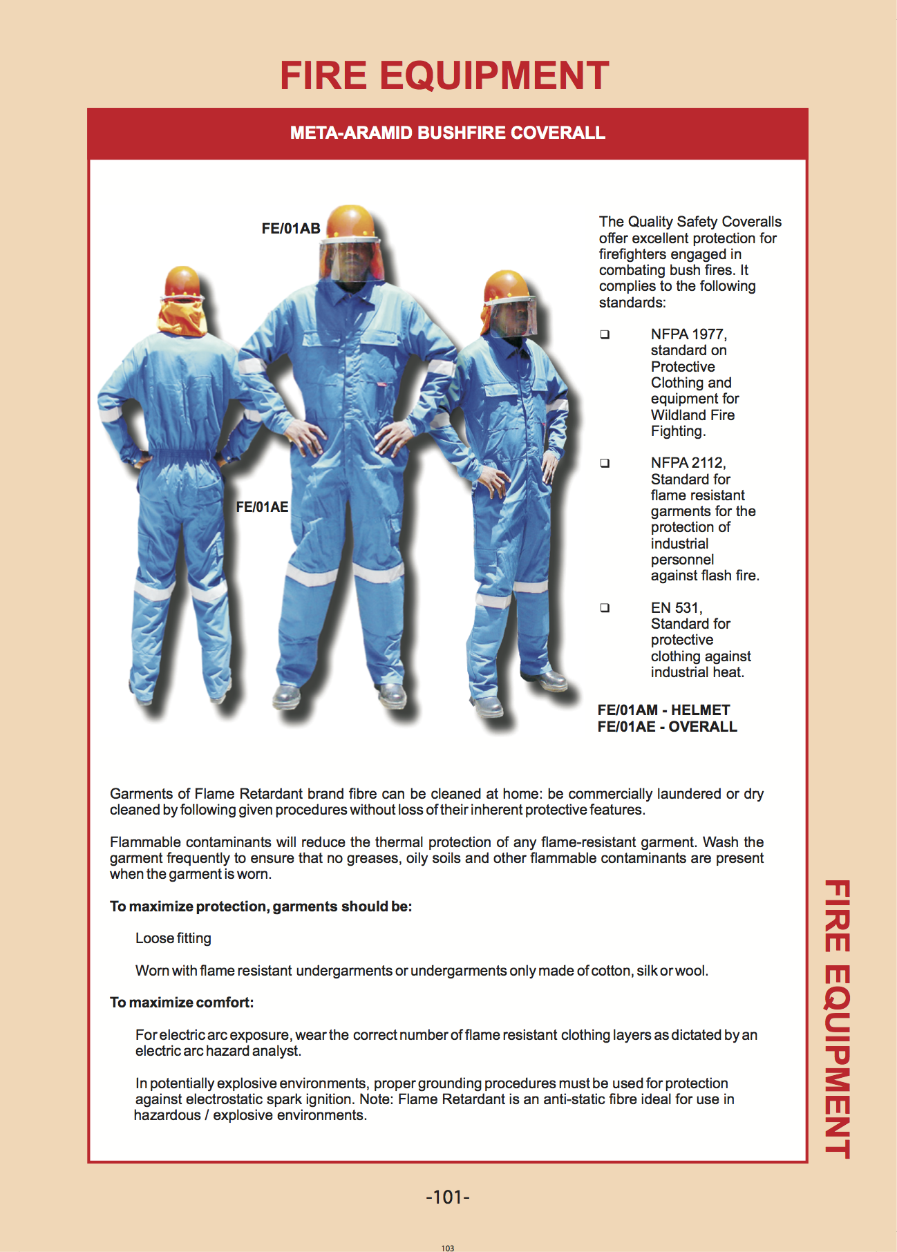Fire Protection: Aramid Bush Fire Overall